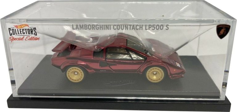 ’82 Lamborghini Countach LP500 S - 2019 Hot Wheels Red Line Club ...